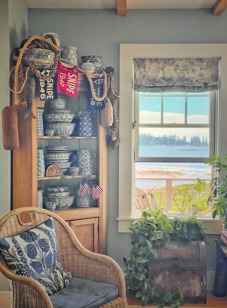 Coastal Maine Patriotic Decor to Enjoy All Summer Long - Molly in Maine