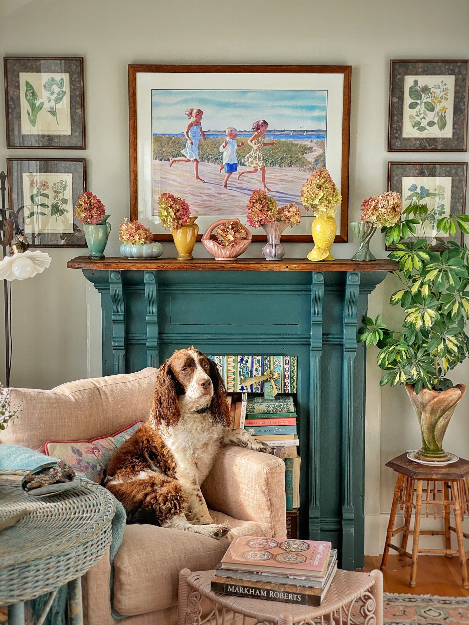 Easy Natural Mantel Decor To Enjoy All Fall! - Molly in Maine