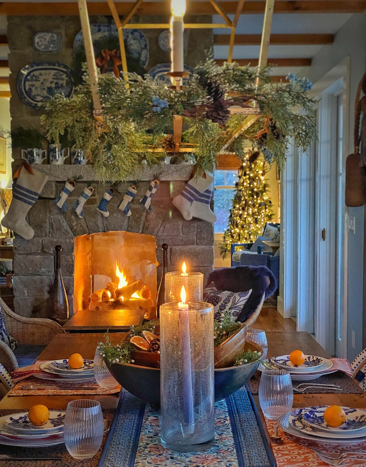 A Cozy Cottage Christmas on the Maine Coast - Molly in Maine