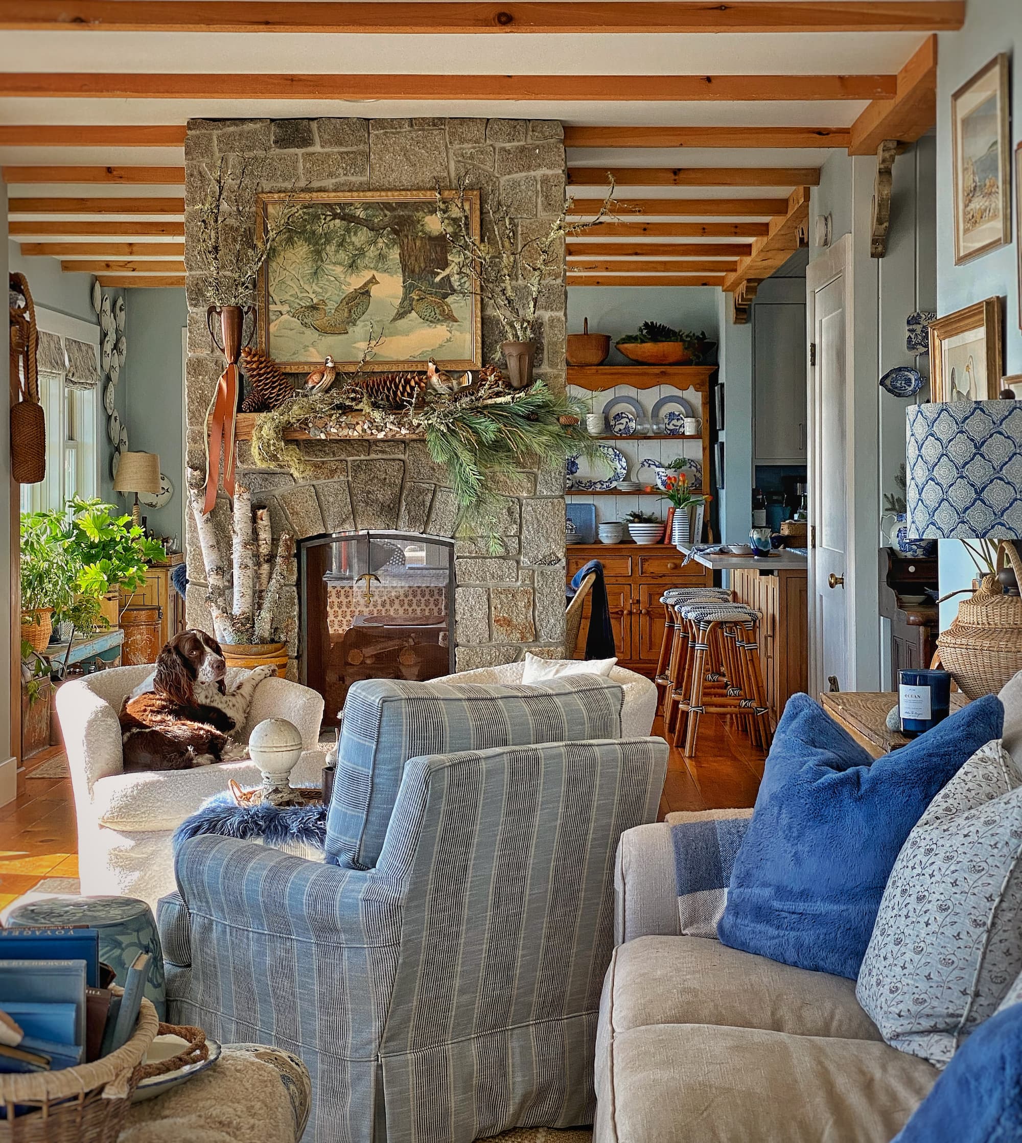 My February Home: A Little Cozy & A Little Fresh - Molly in Maine