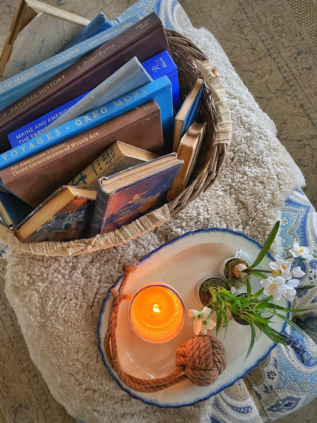 My February Home: A Little Cozy & A Little Fresh - Molly in Maine