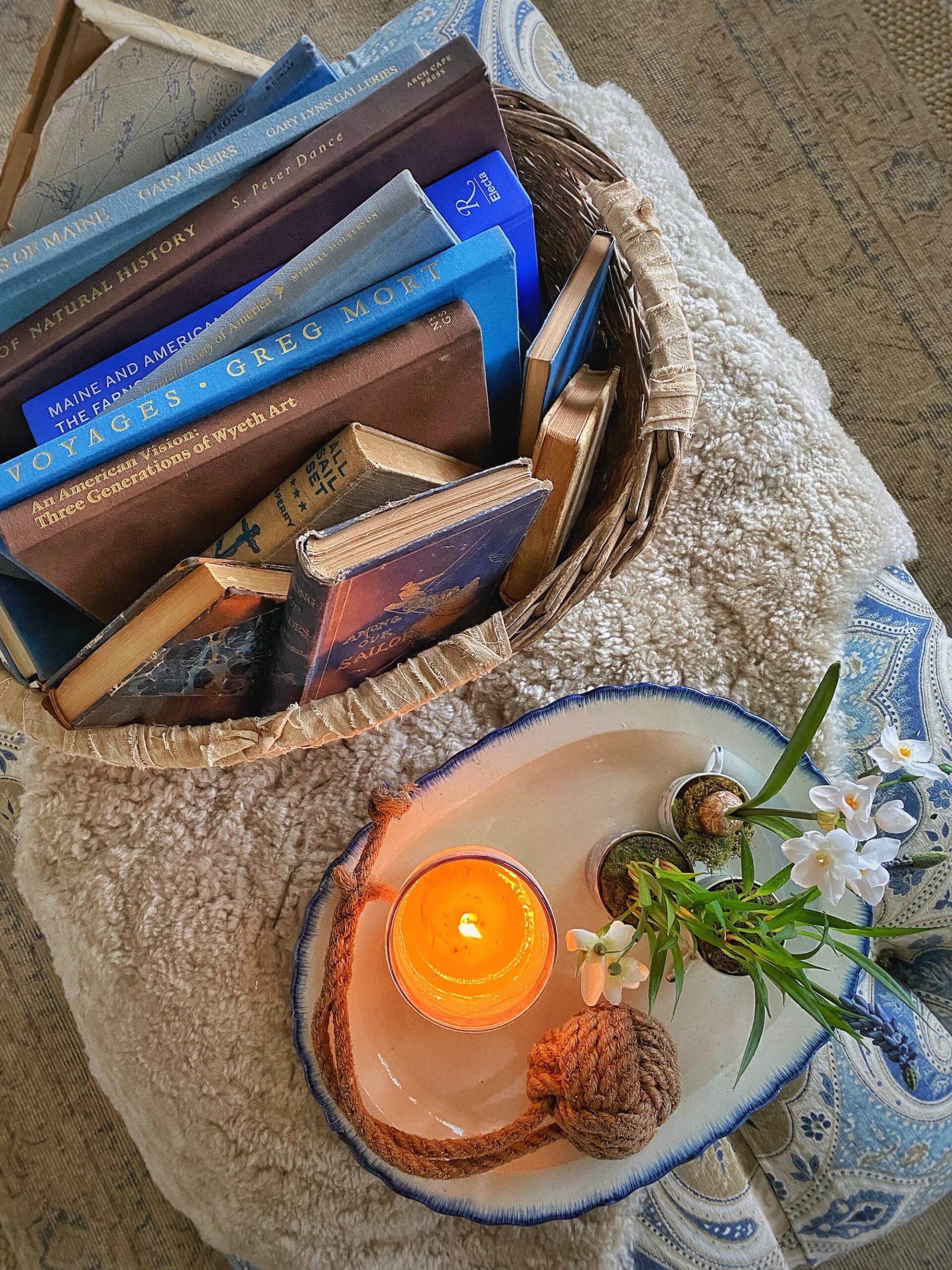 My February Home: A Little Cozy & A Little Fresh - Molly in Maine