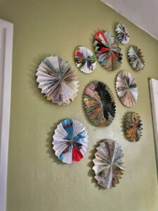 Creative Wall Decor Part 2: Non-Art Displays - Molly in Maine