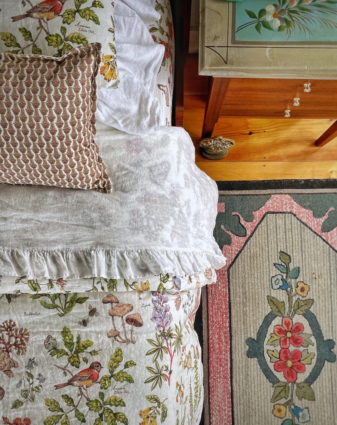 A Bedding-Inspired Spring Bedroom Refresh - Molly in Maine