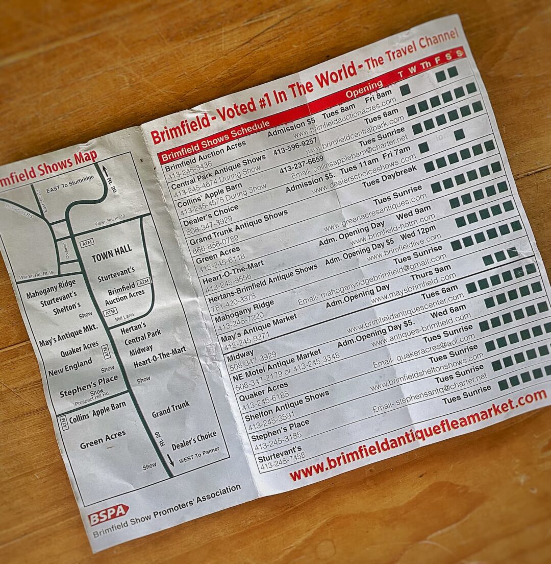 Let's Go to the Brimfield Flea Market Together! - Molly in Maine