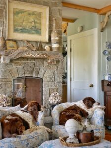 Easy Breezy Coastal Maine Style: Our Summer Living Room - Molly in Maine