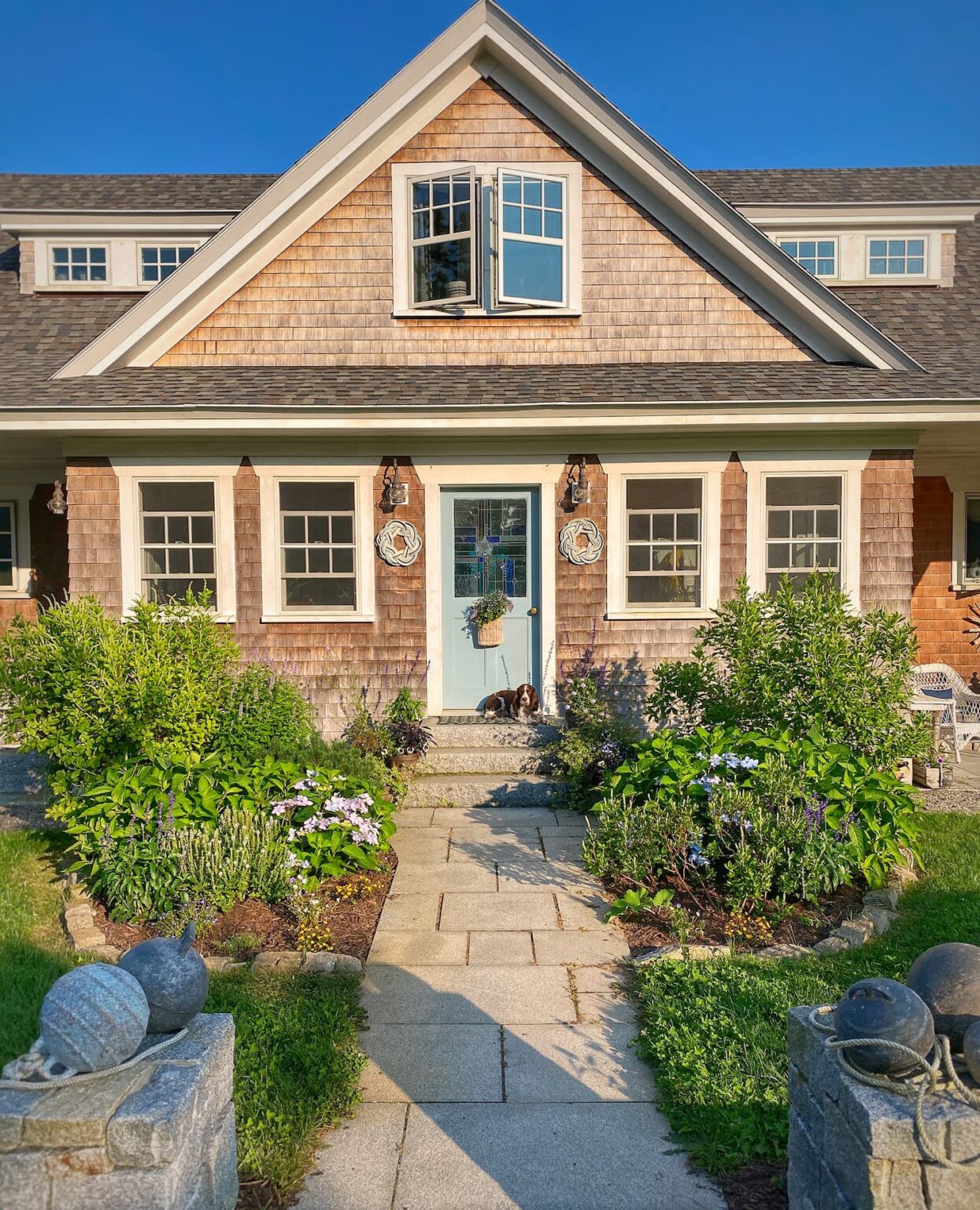 Enjoying My Maine Coastal Cottage Midsummer Gardens - Molly in Maine