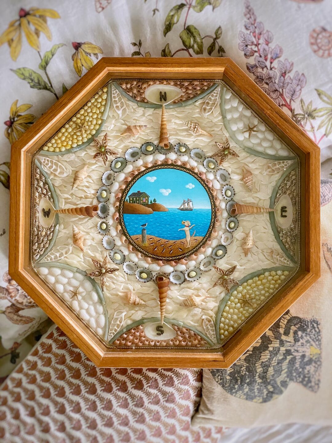 Coastal Style | Decorating With Seashells All Year Round - Molly in Maine