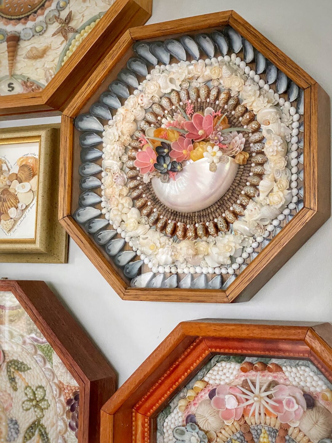 Coastal Style | Decorating With Seashells All Year Round - Molly in Maine