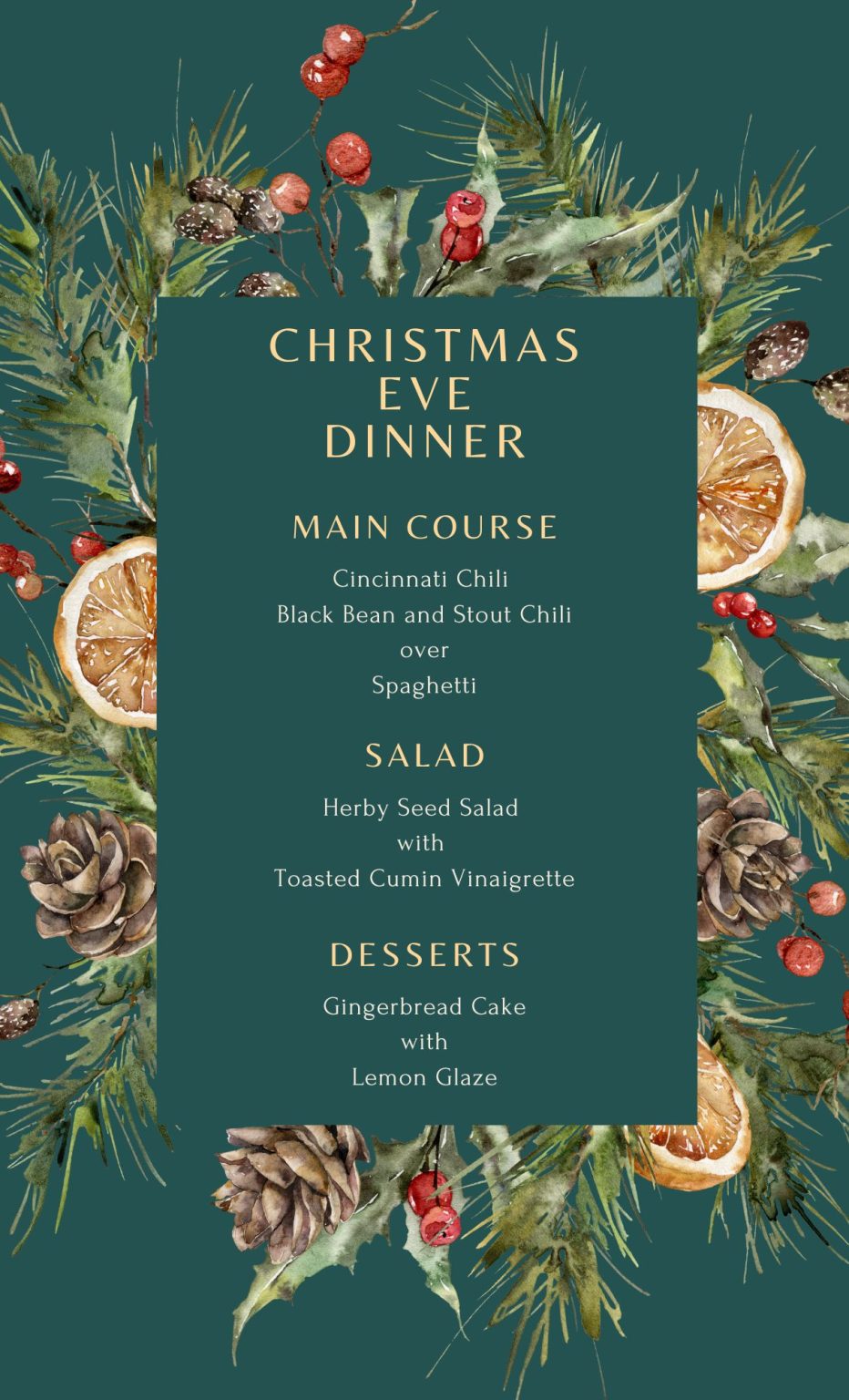 Our Family's Holiday Menus | Something for Everyone! - Molly in Maine