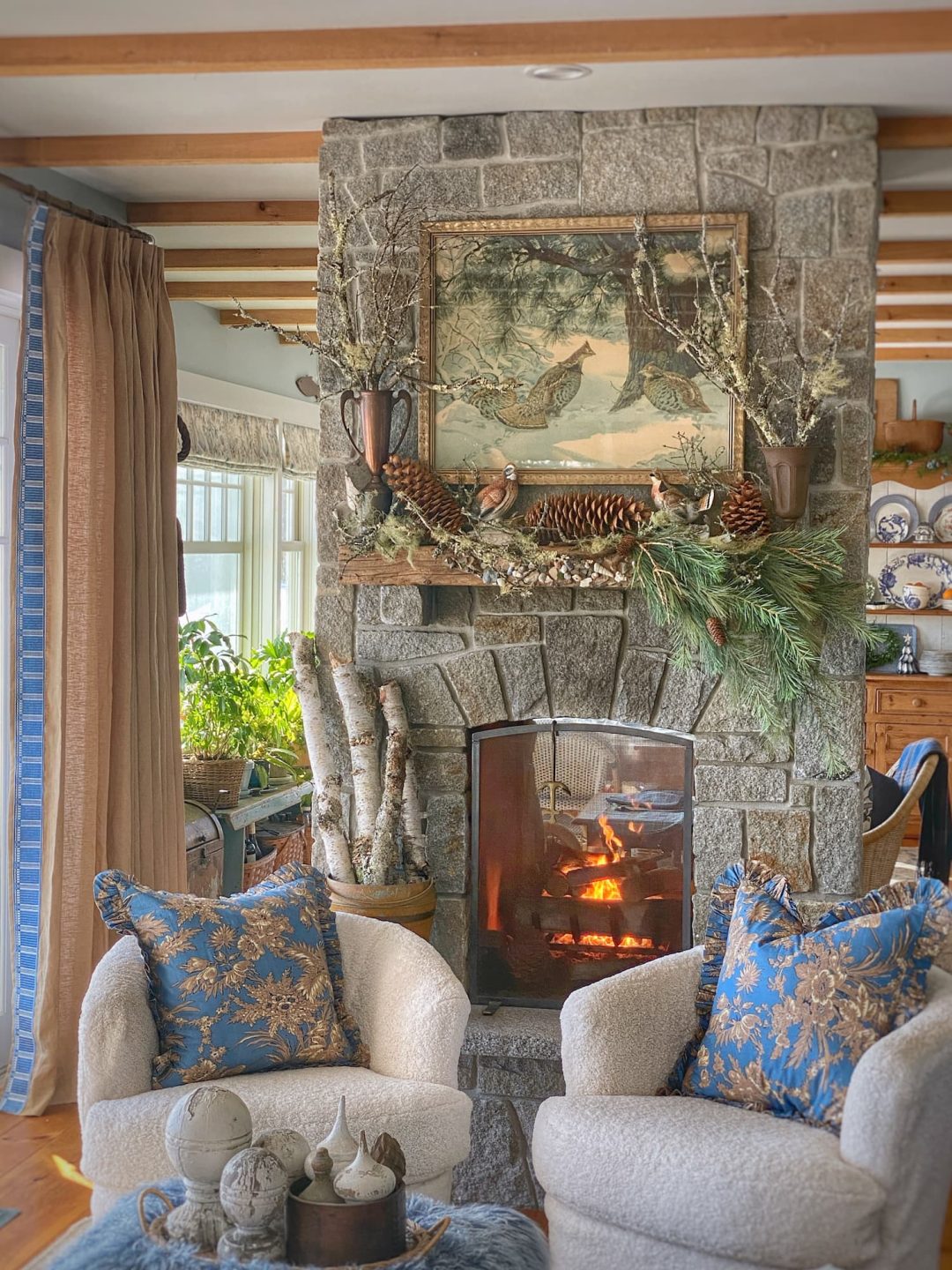 My Stone Fireplace | Design, Decorative Displays, and History - Molly ...