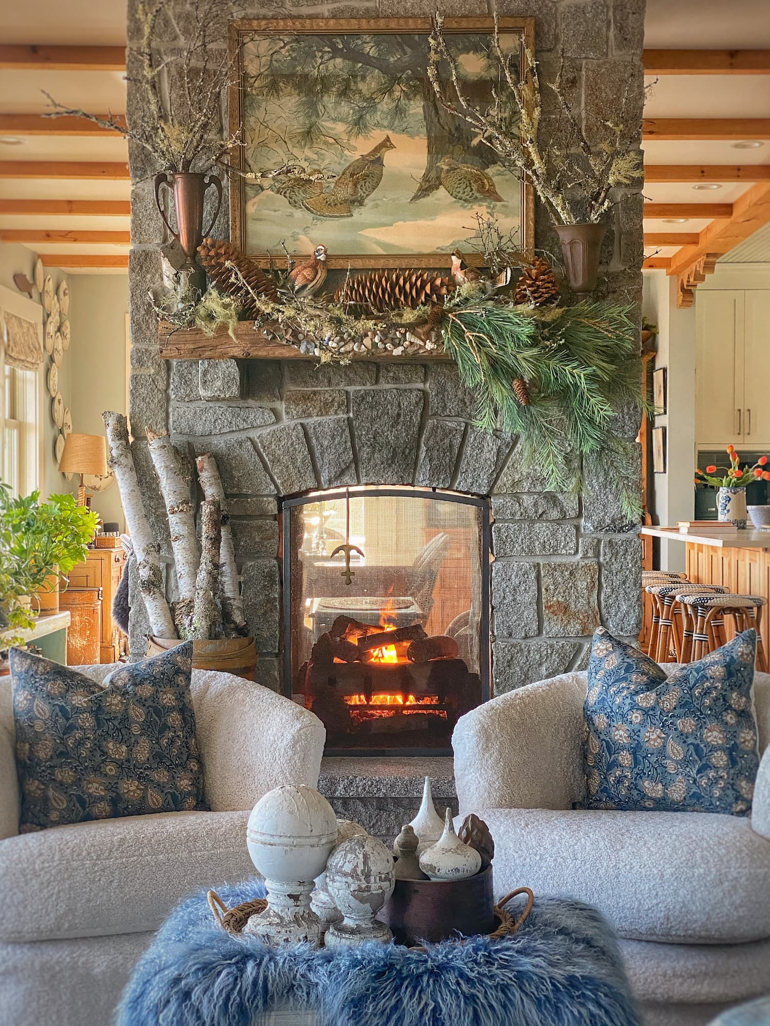 Winter Blues | Cozy Living Room Inspiration In My Signature Color ...