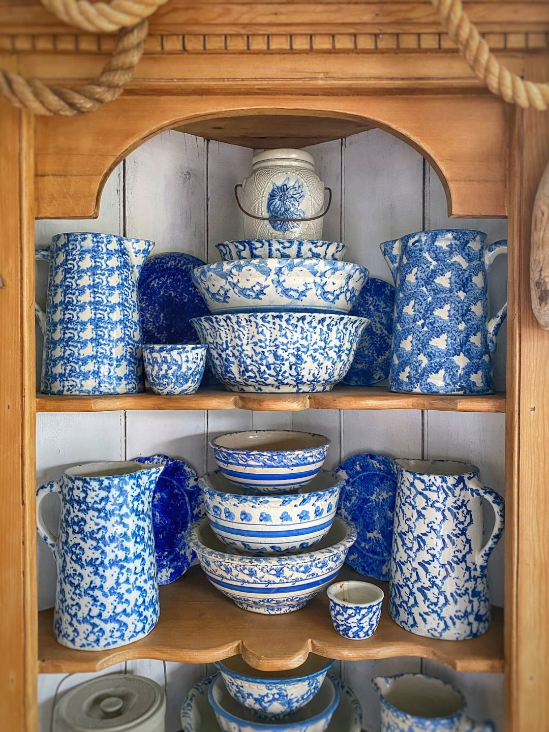 Collecting and Displaying Antique Pottery and Dishes - Molly in Maine