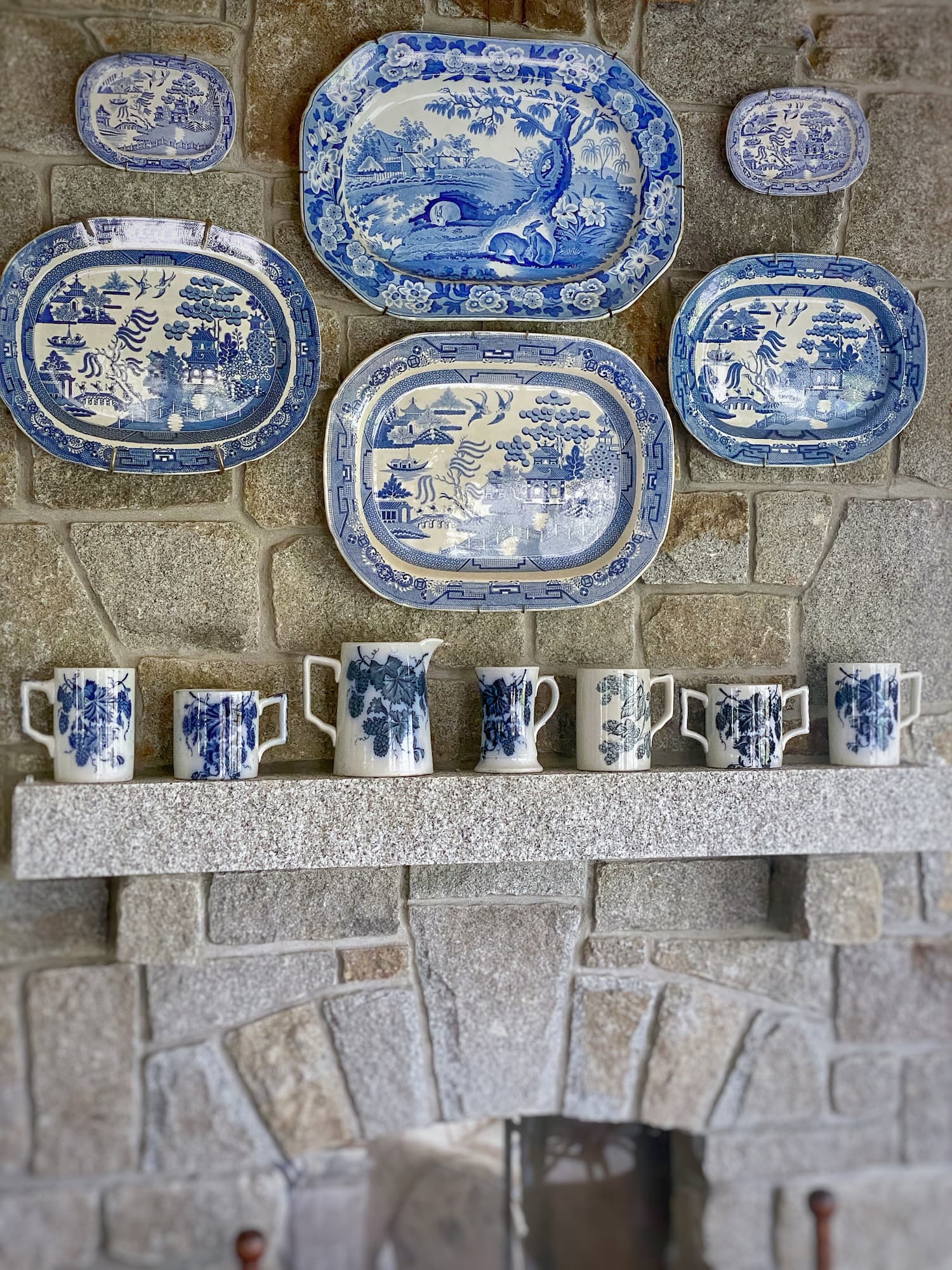 Collecting and Displaying Antique Pottery and Dishes - Molly in Maine