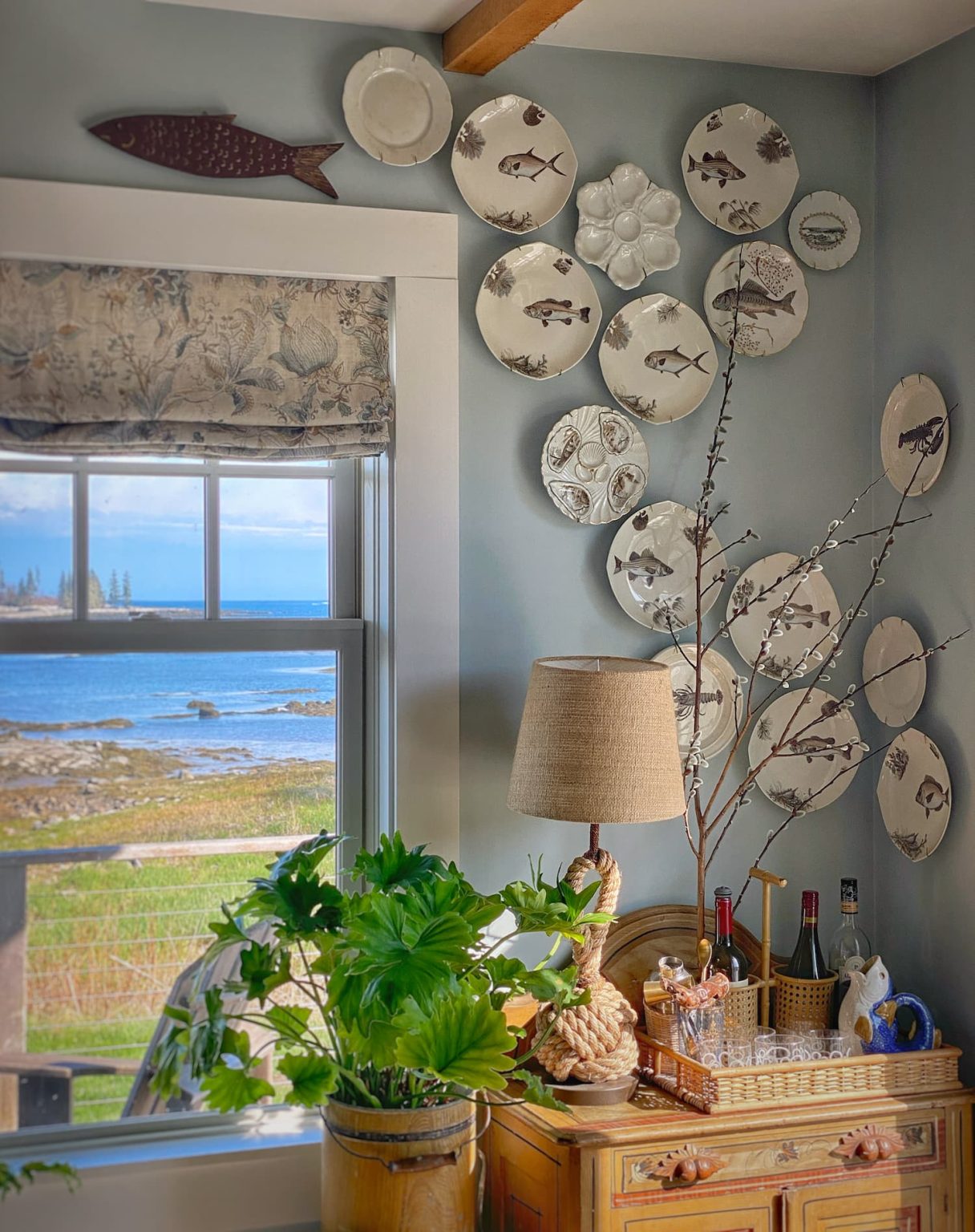 Collecting and Displaying Antique Pottery and Dishes - Molly in Maine