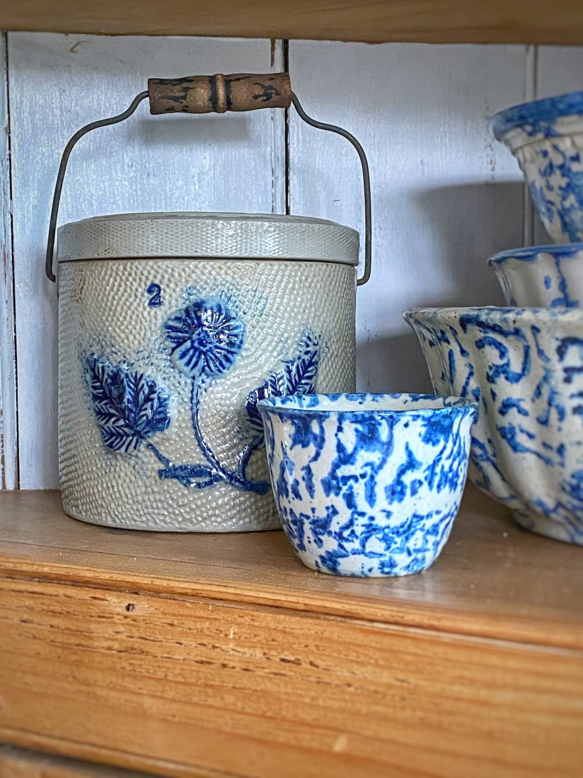 Collecting and Displaying Antique Pottery and Dishes - Molly in Maine