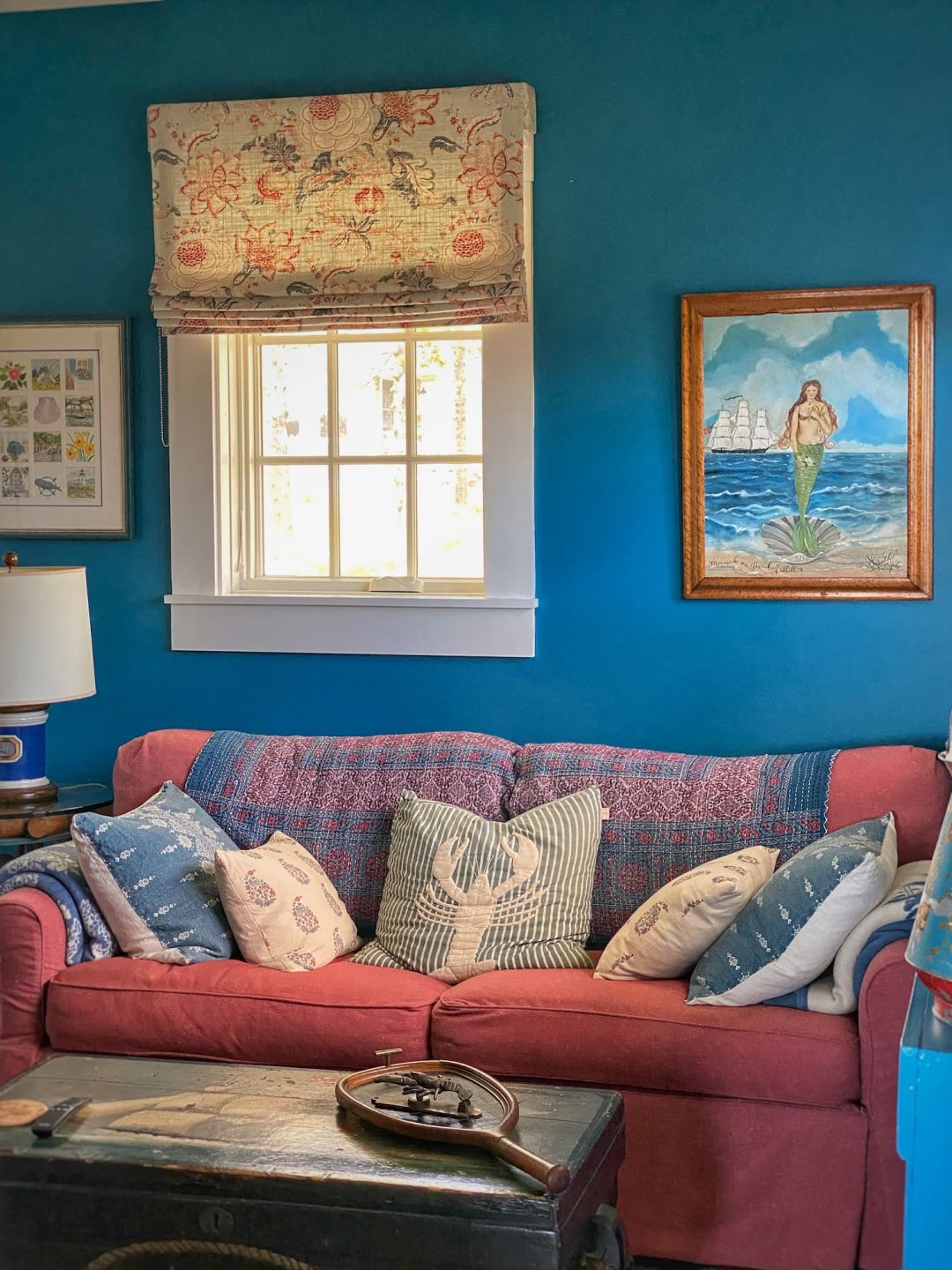 Snug Or Den? My Rarely-Shared Comfy Cozy Little Room - Molly in Maine