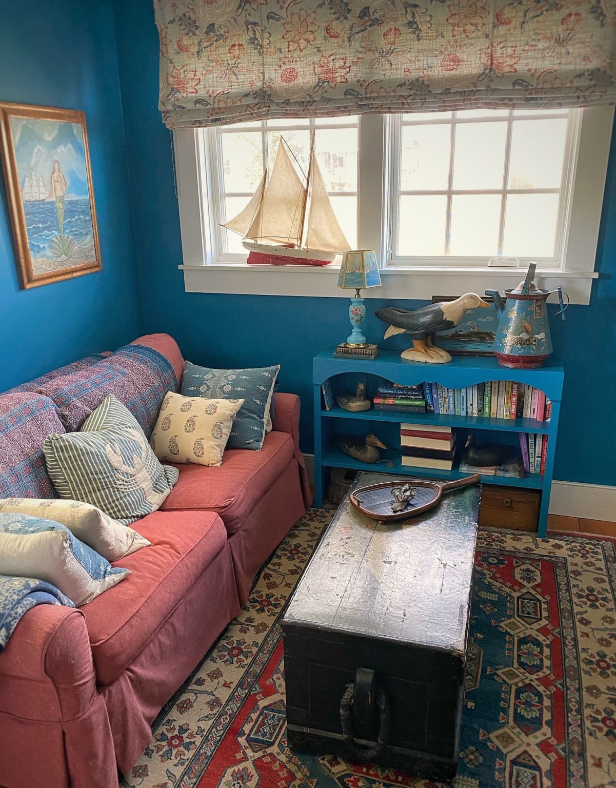Snug Or Den? My Rarely-Shared Comfy Cozy Little Room - Molly in Maine