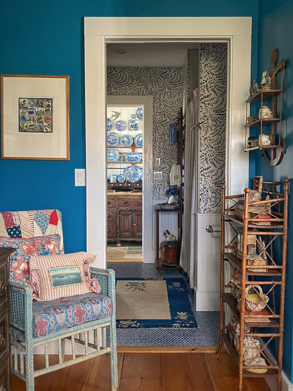 Snug Or Den? My Rarely-Shared Comfy Cozy Little Room - Molly in Maine