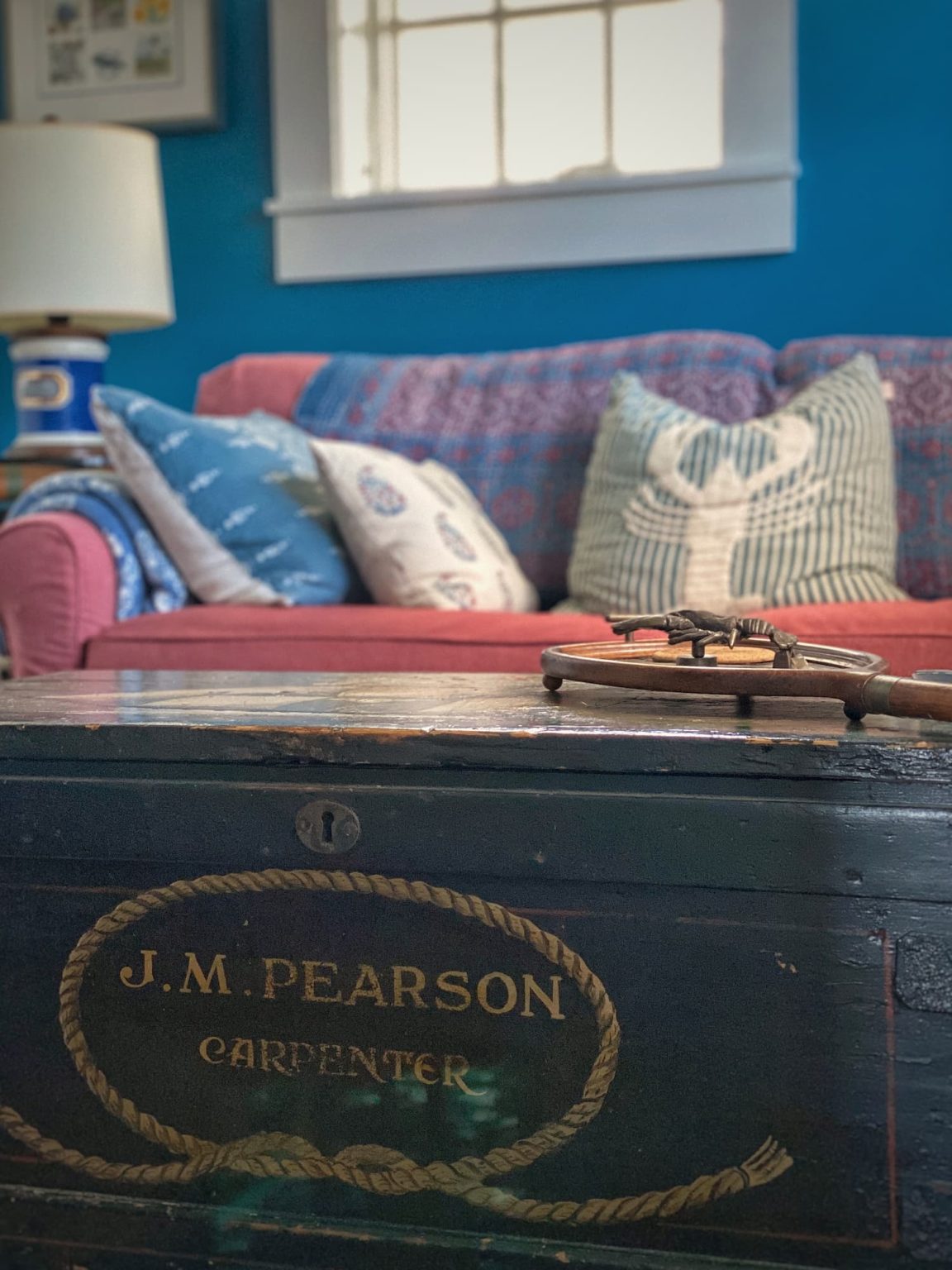 Snug Or Den? My Rarely-Shared Comfy Cozy Little Room - Molly in Maine