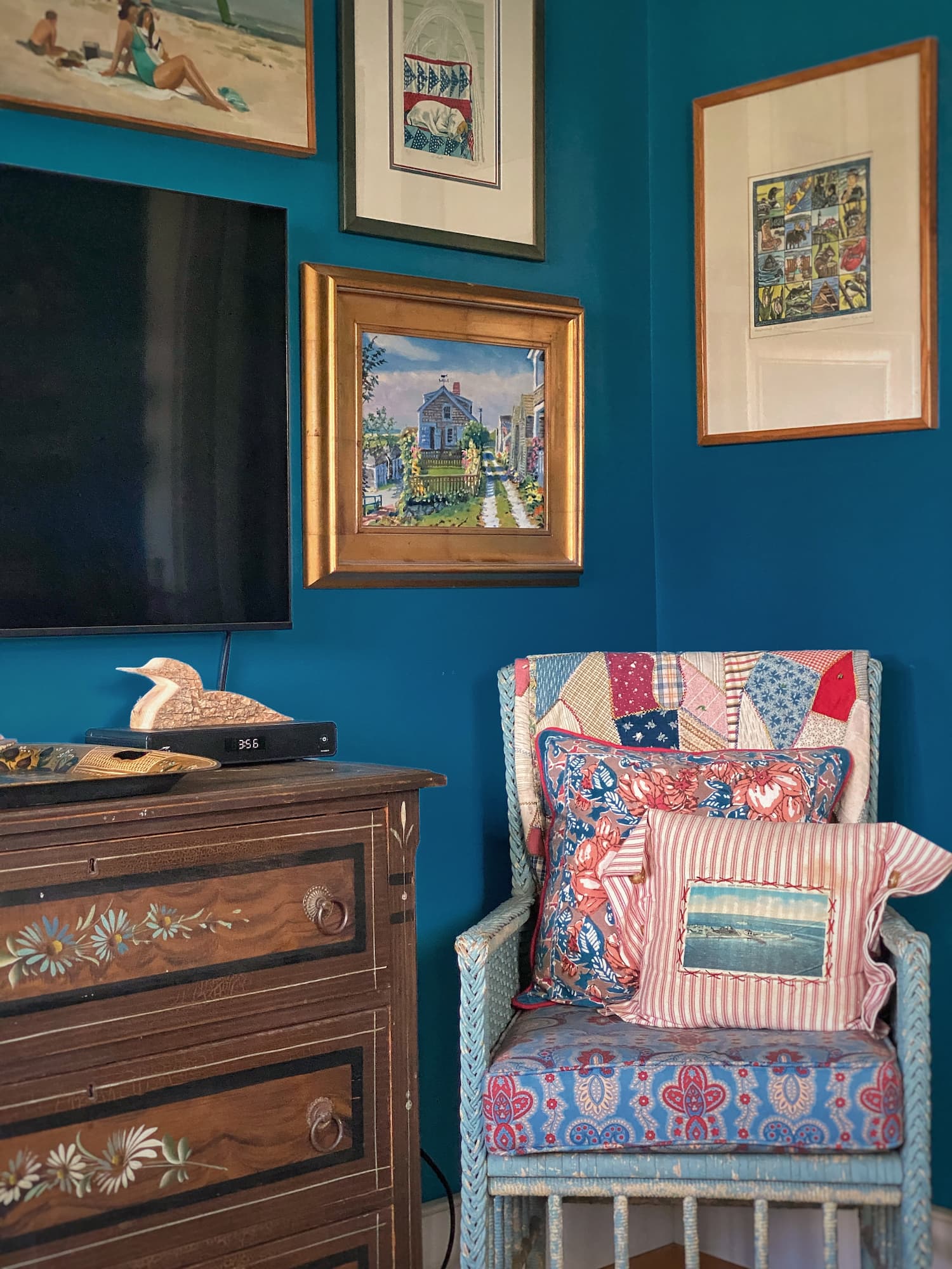 Snug Or Den? My Rarely-Shared Comfy Cozy Little Room - Molly in Maine