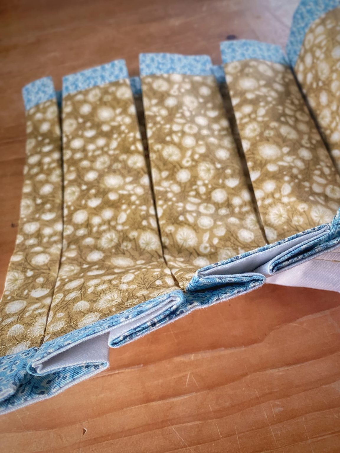 Box Pleated Lampshade Slipcover Step-by-Step Tutorial - Molly in Maine