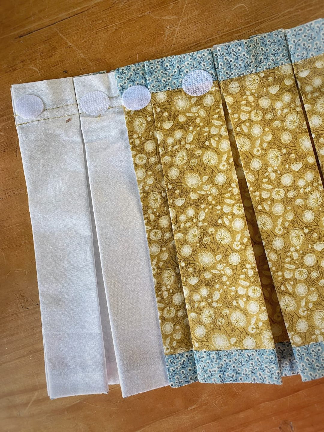 Box Pleated Lampshade Slipcover Step-by-Step Tutorial - Molly in Maine