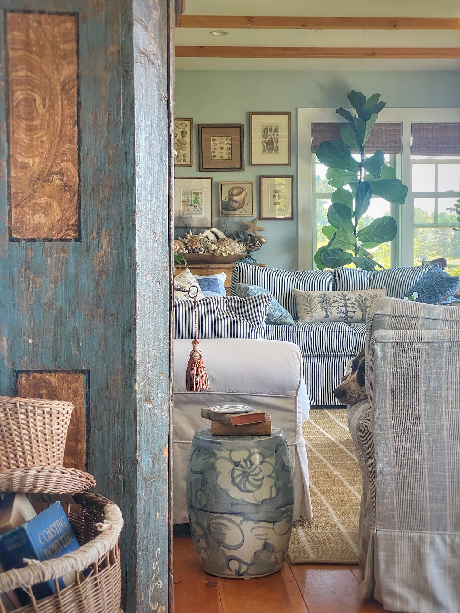 8 Elements of Classic Coastal Maine Summer Cottage Style - Molly in Maine