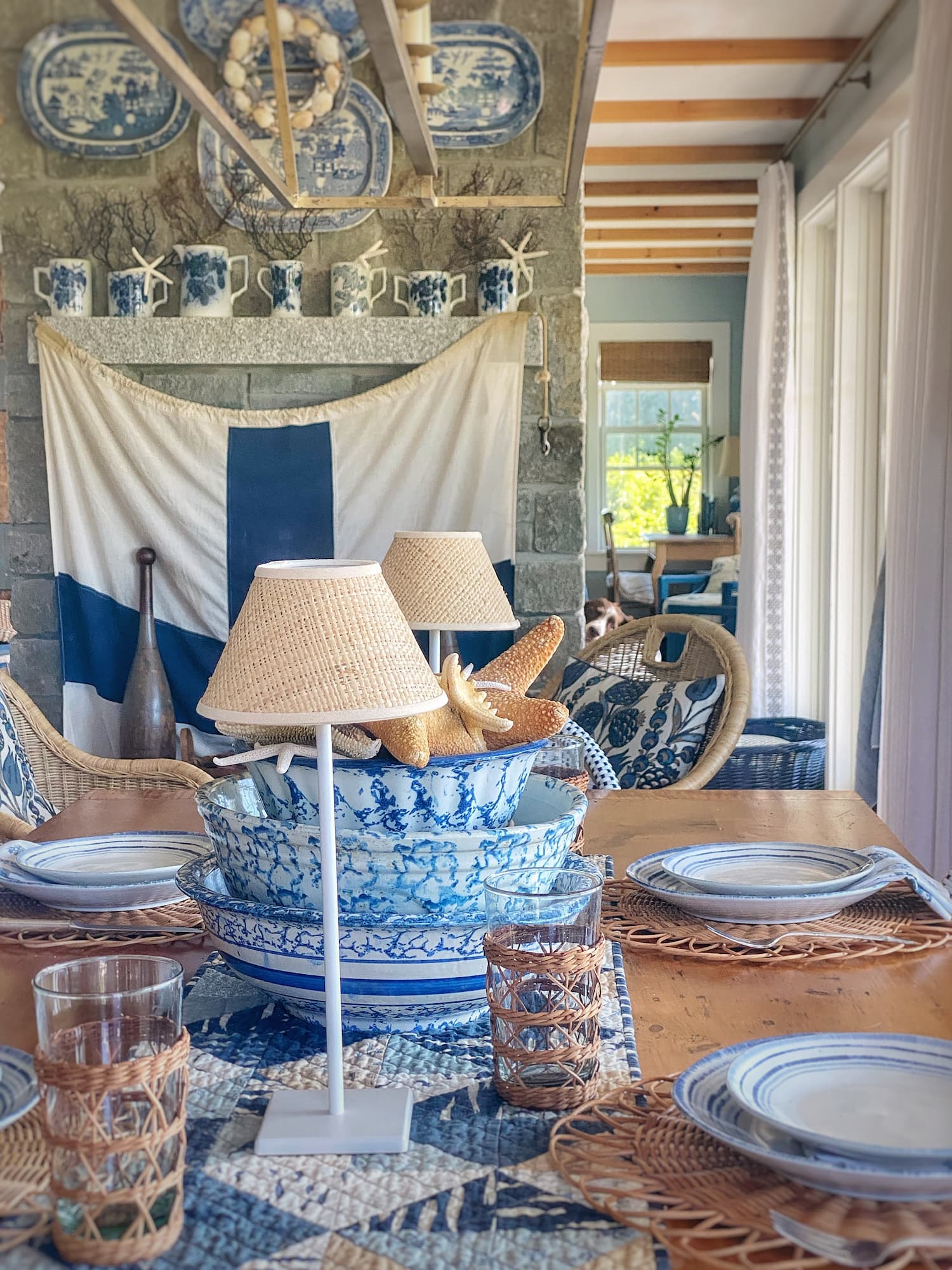 8 Elements of Classic Coastal Maine Summer Cottage Style - Molly in Maine
