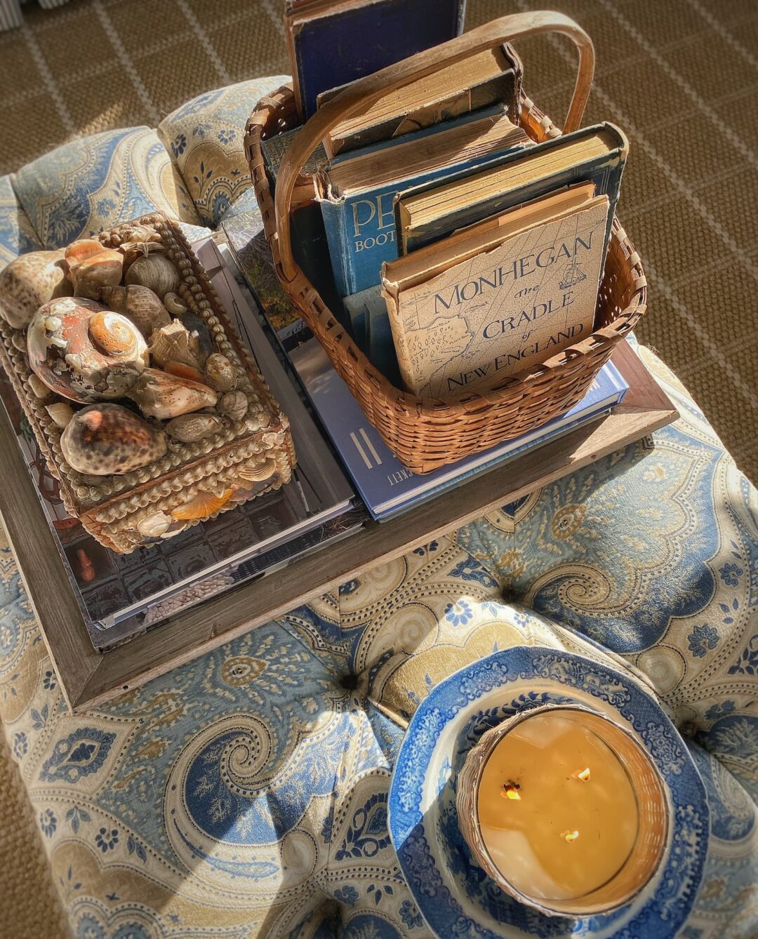 Books in a Basket Add Color, Texture, & Personality To Your Home ...