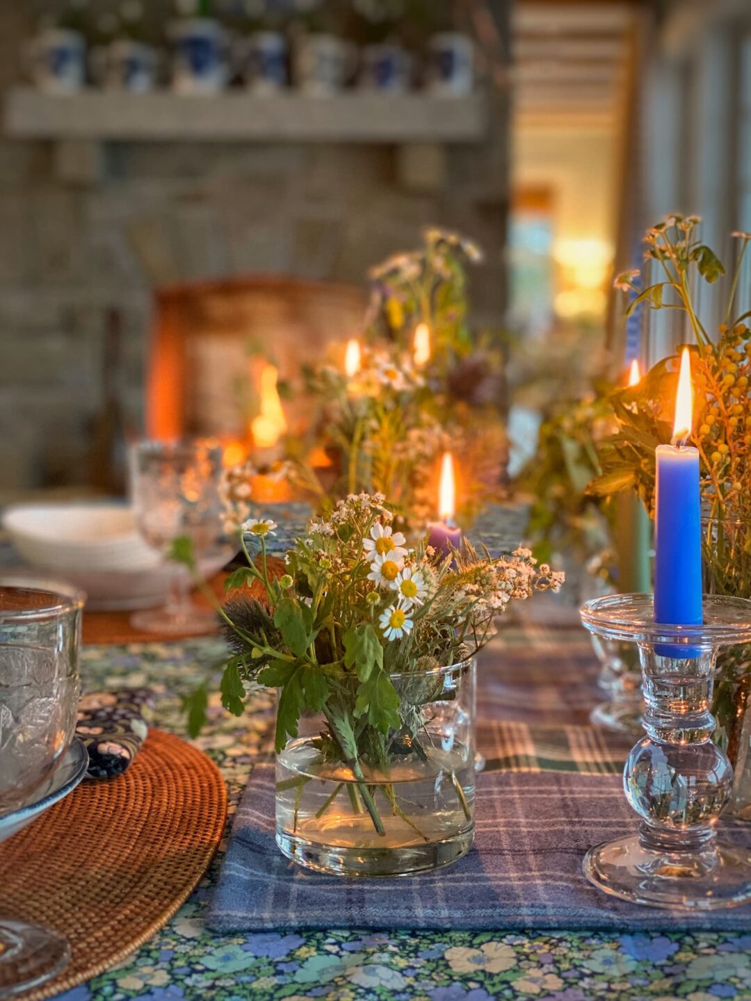 Dreaming of Spring, With a Bright-But-Cozy Table Setting - Molly in Maine