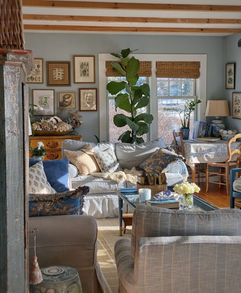 My February Home | Clean, Fresh and Bright, But Still Cozy - Molly in Maine