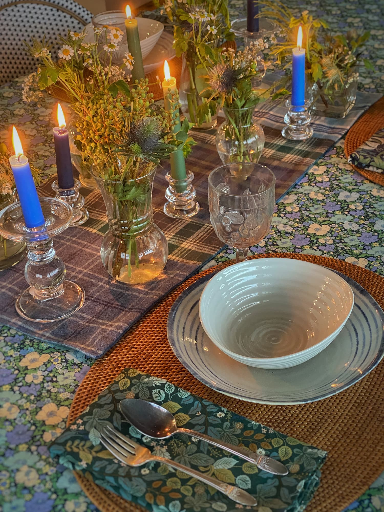 Dreaming of Spring, With a Bright-But-Cozy Table Setting - Molly in Maine