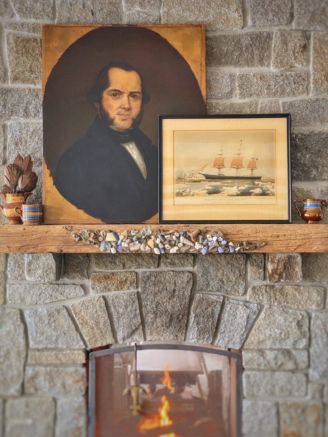 My Stone Fireplace | Design, Decorative Displays, and History - Molly ...