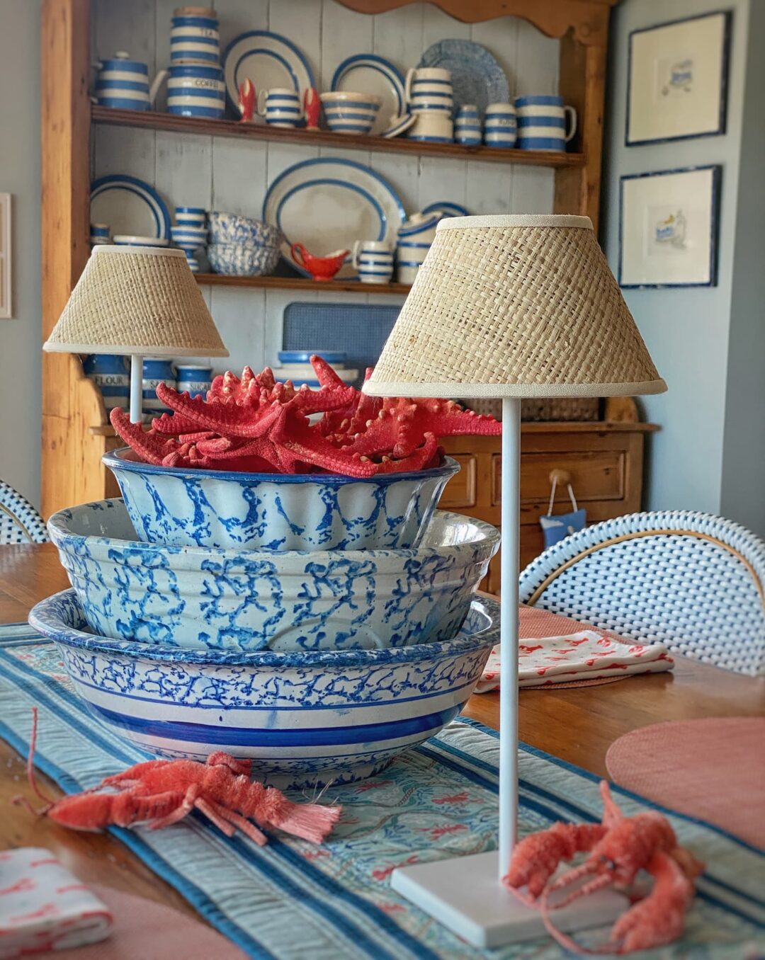 Coastal Style & Patriotic Touches Welcome July from Porch to Table ...